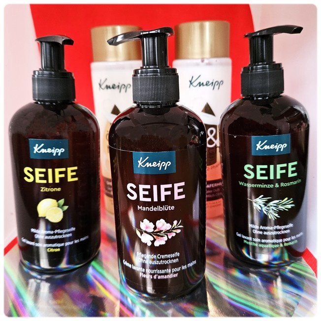 Glamouröse Pflege mit Kneipp: 2-Phasen-Duschen und Handseifen im neuen Design